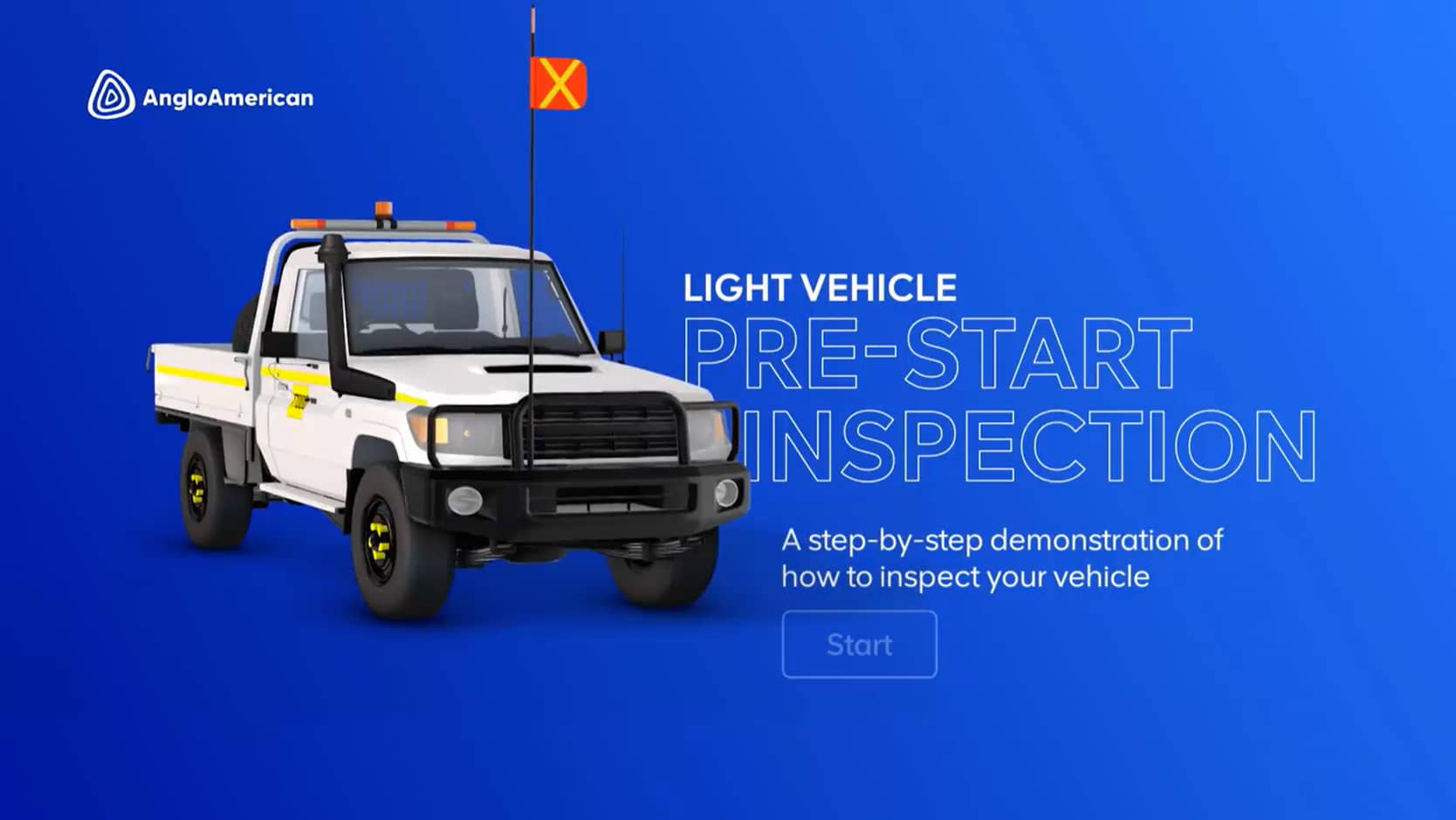 Light Vehicle Pre-Start Inspection on Vimeo