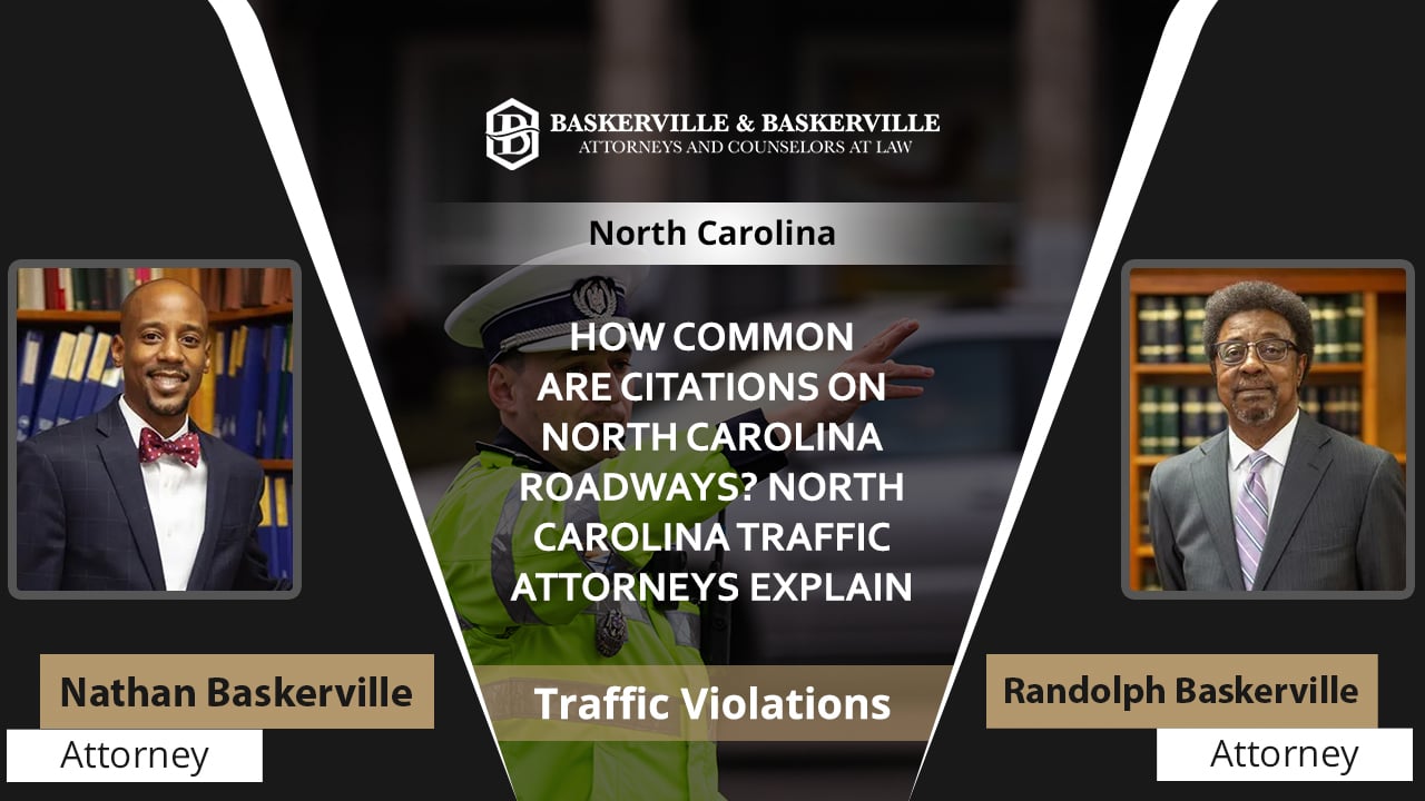 How Common Are Citations On North Carolina Roadways? North Carolina ...