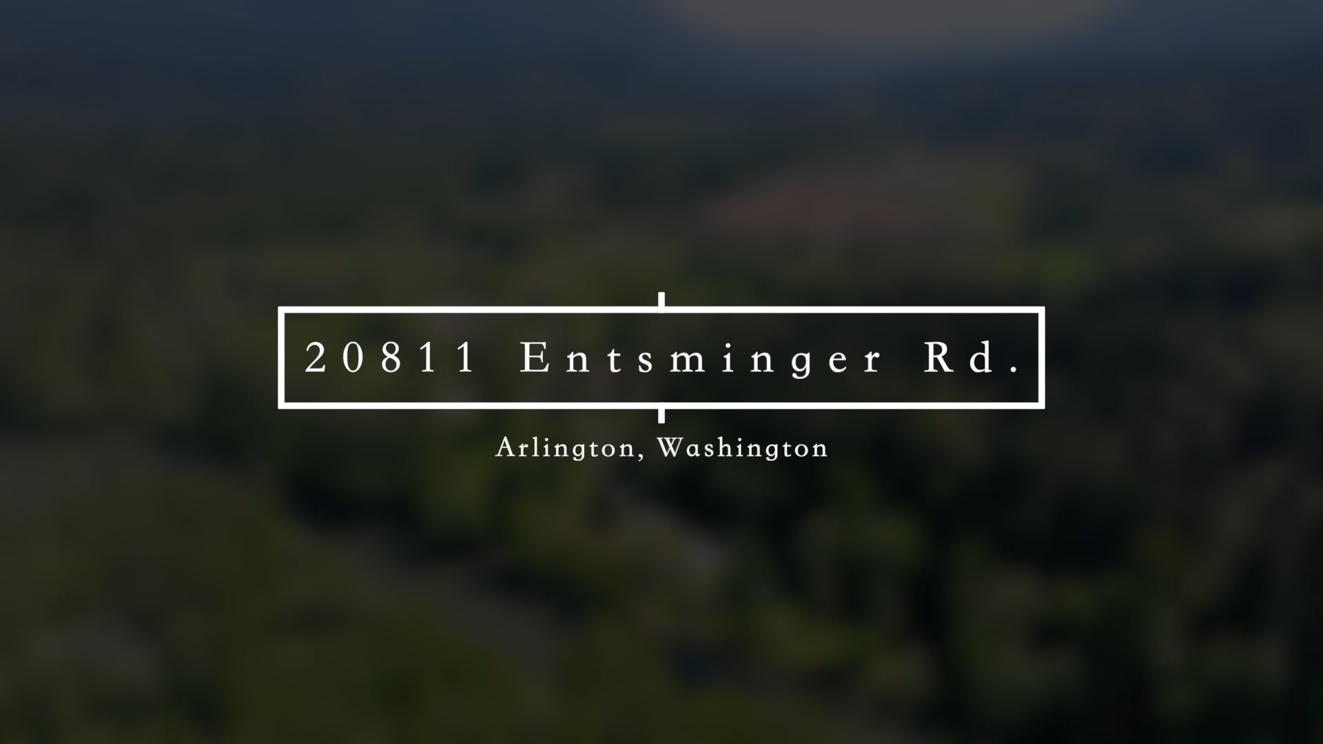 20811 Entsminger Rd. Arlington, WA on Vimeo