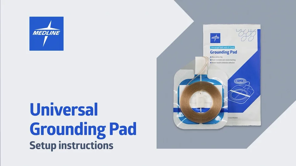 Medline Universal Style Grounding Pad - Setup and Usage on Vimeo
