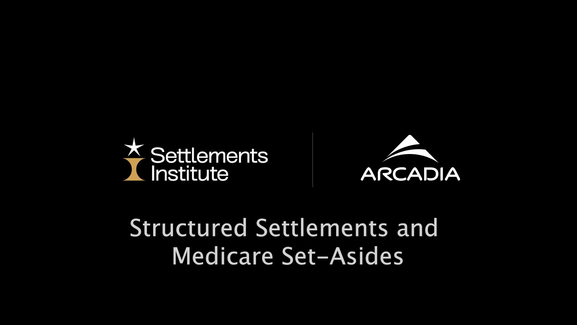 Structured Settlements and Medicare Set-Asides on Vimeo