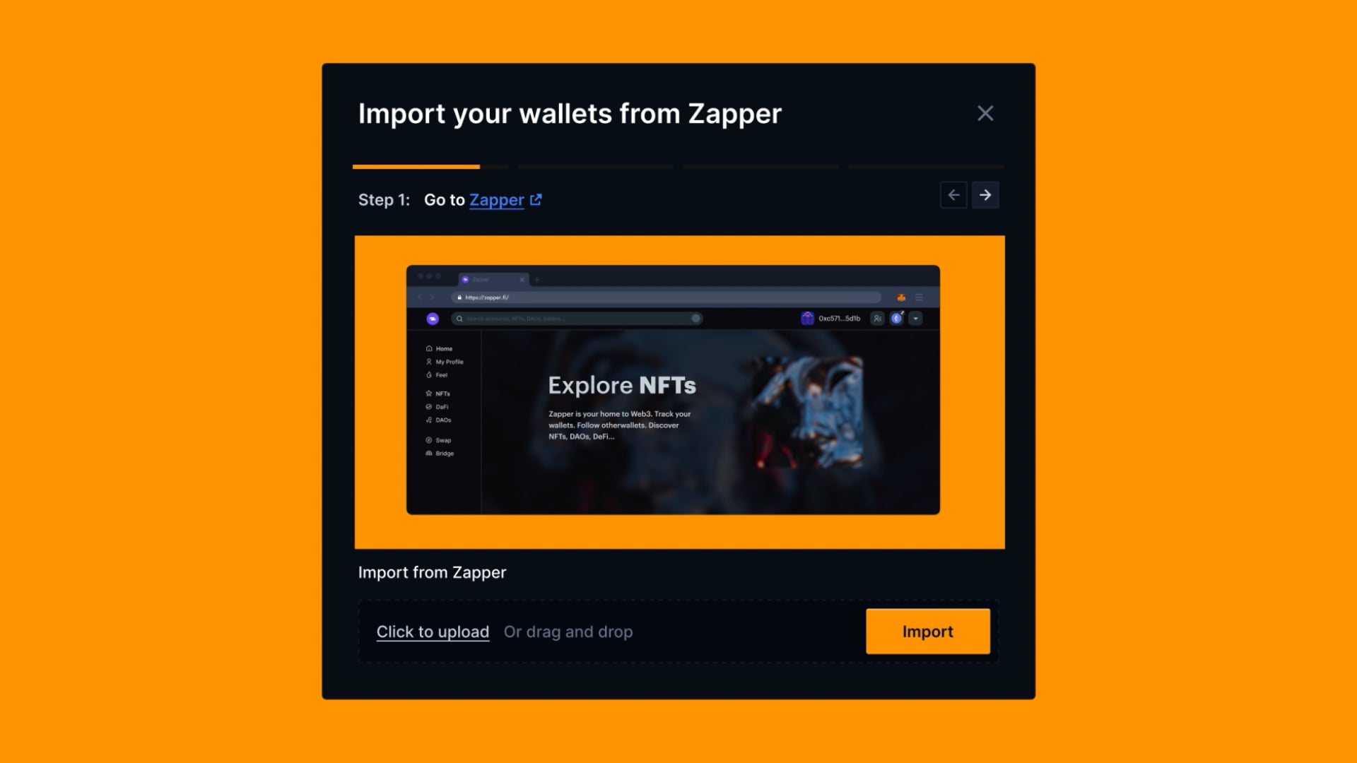 Import_Connect_Wallet on Vimeo