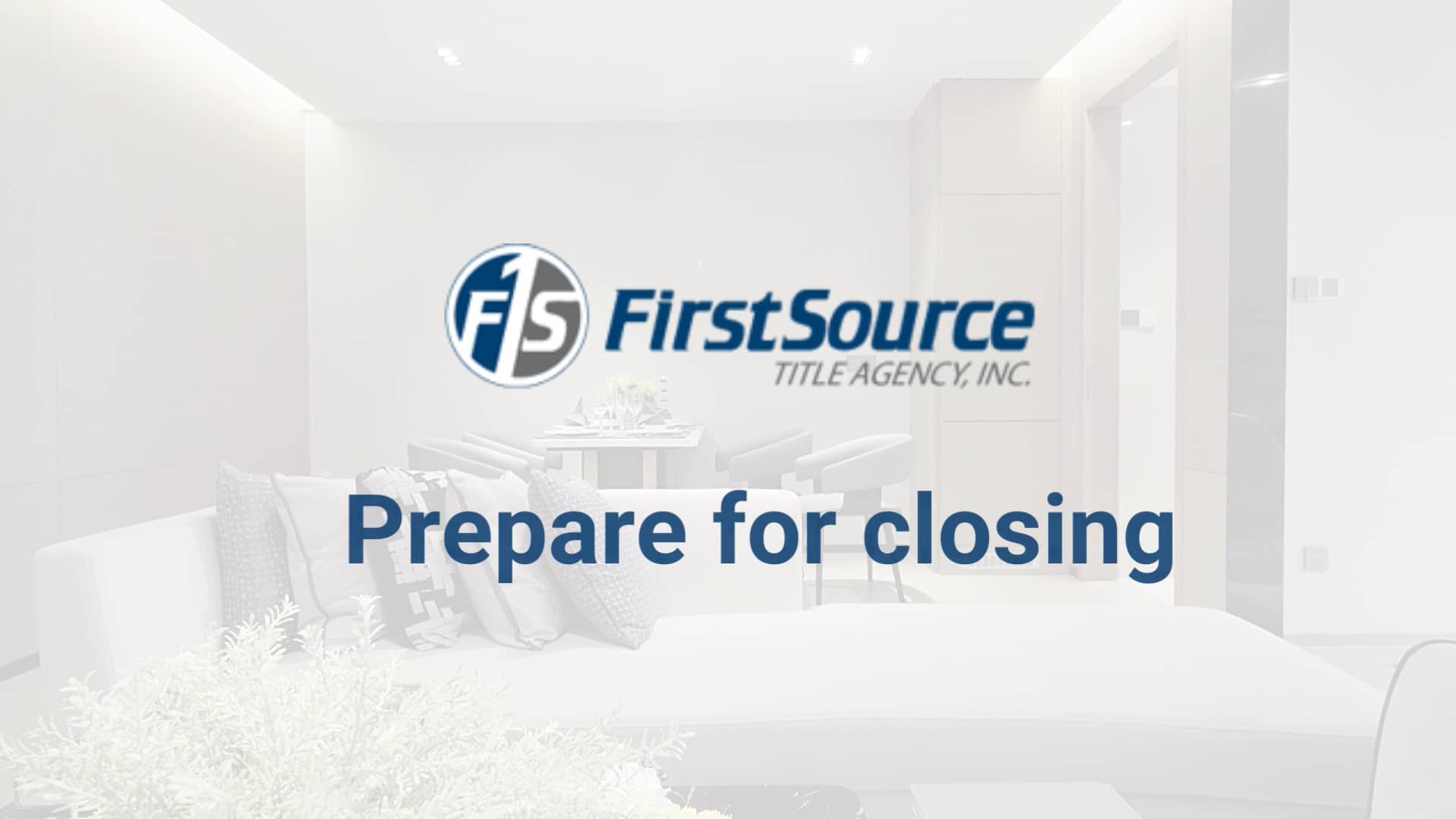 Prepare for Closing on Vimeo