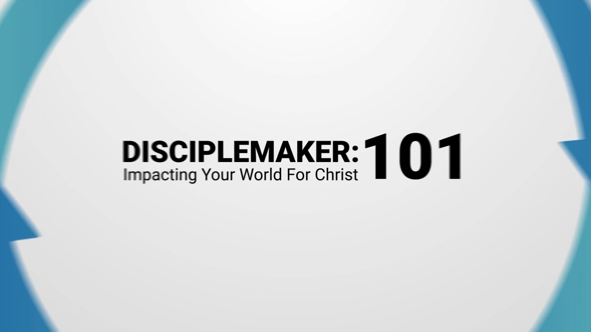 DiscipleMaker 101: LIVE! on Vimeo