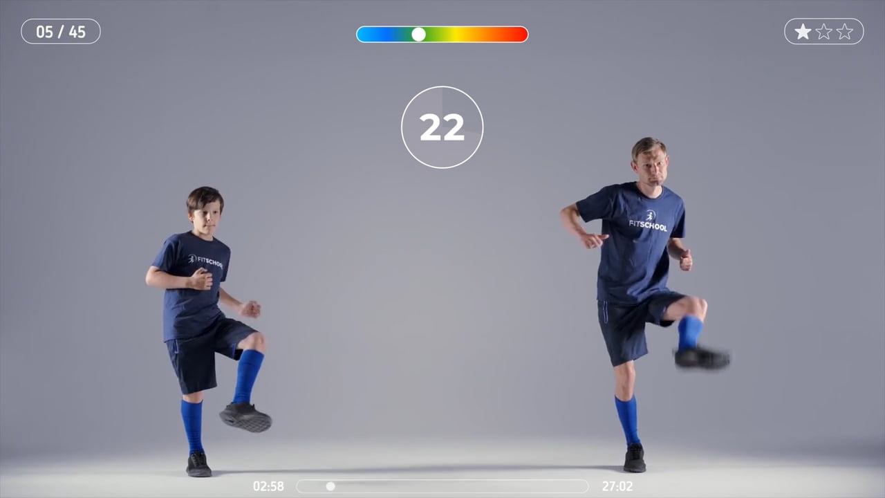 30-minute workout Fit School - Football no. 2 on Vimeo