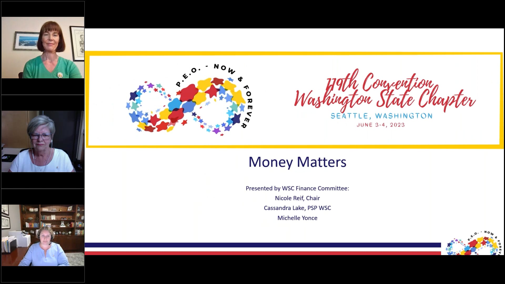 Washington State Chapter P.E.O. - 2023 Finance Workshop on Vimeo