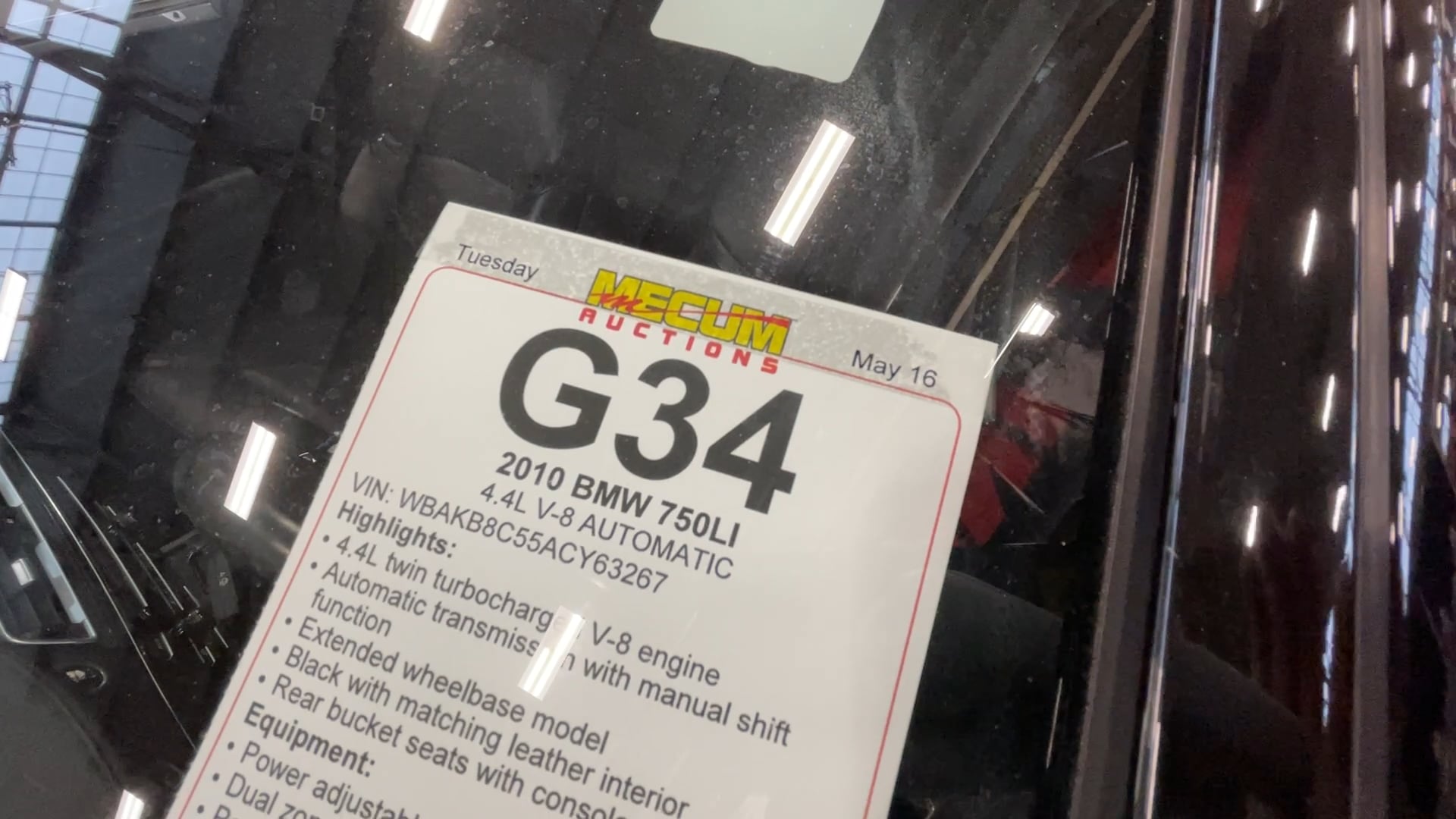 G34 - 2010 BMW 750Li on Vimeo