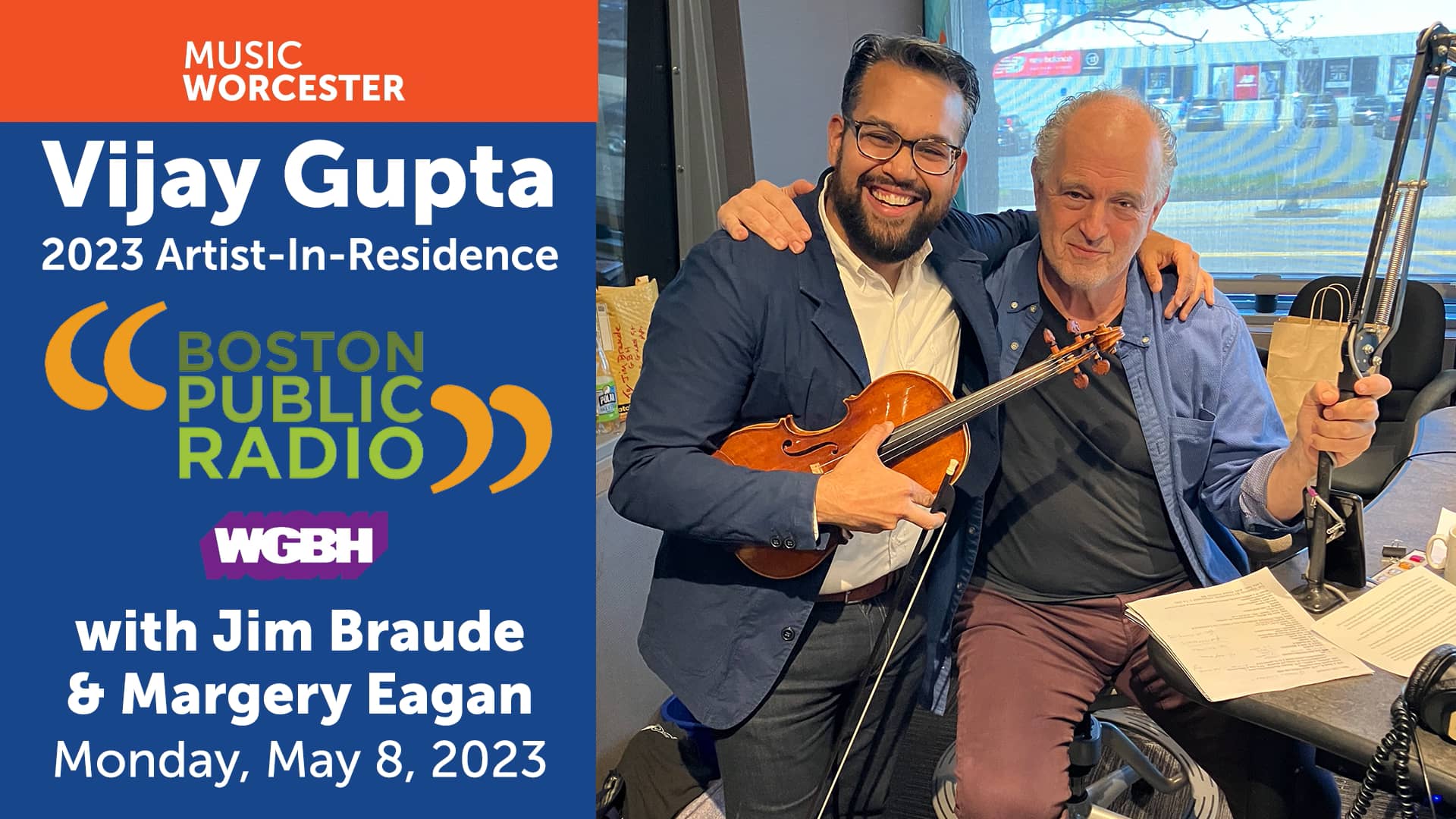 Vijay Gupta on Boston Public Radio on Vimeo