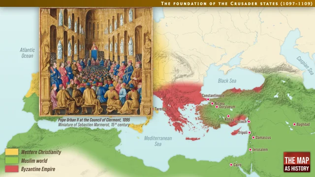 Holy Land Map Crusades