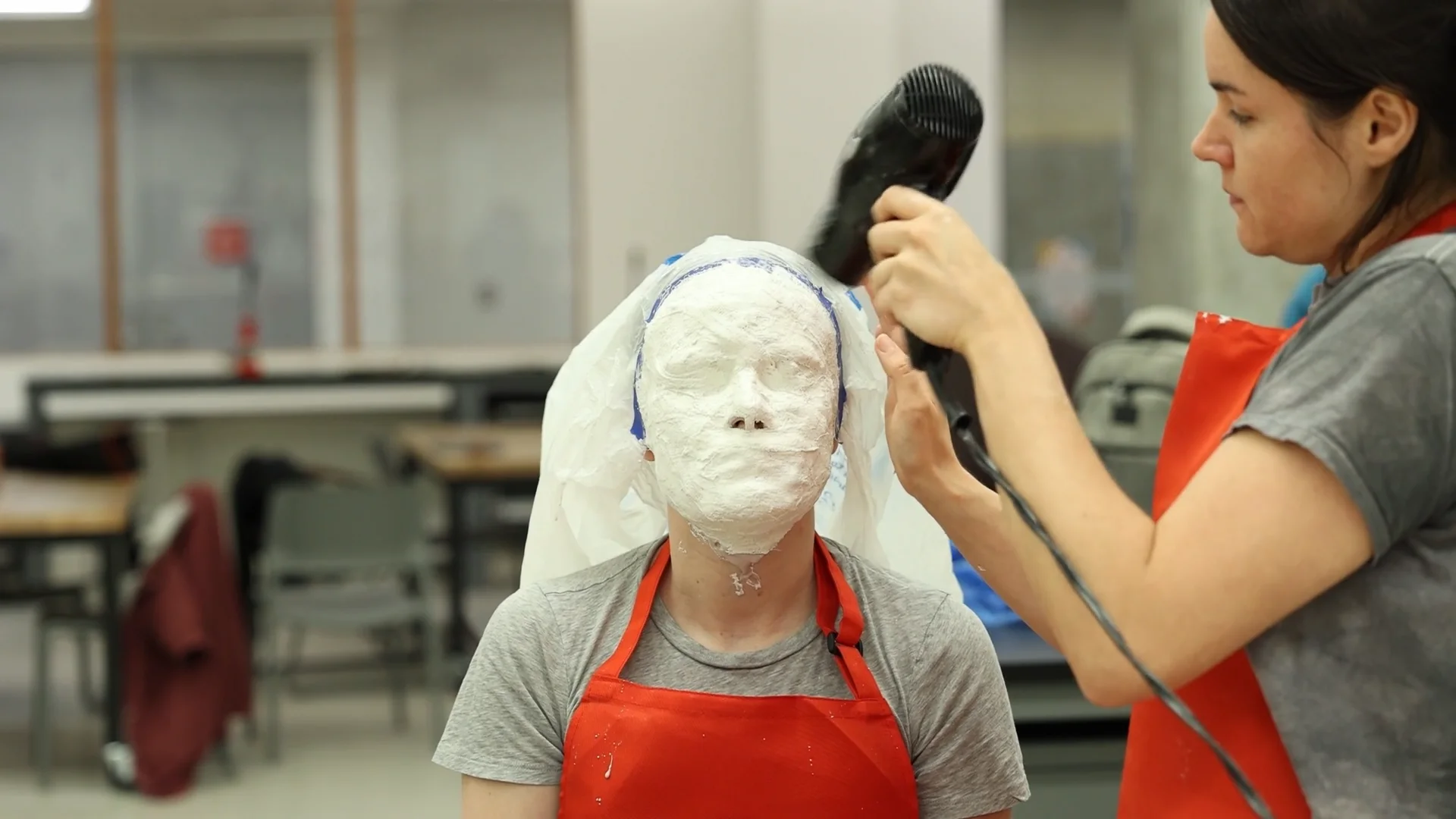 How to Make a Plaster Face Cast - Princeton University Library Makerspace