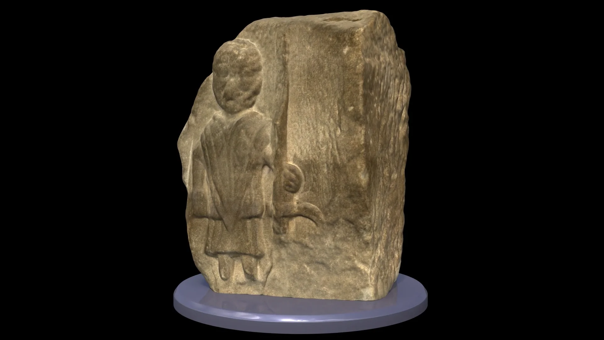 Building Tablet Fragment, Balmuildy Fort