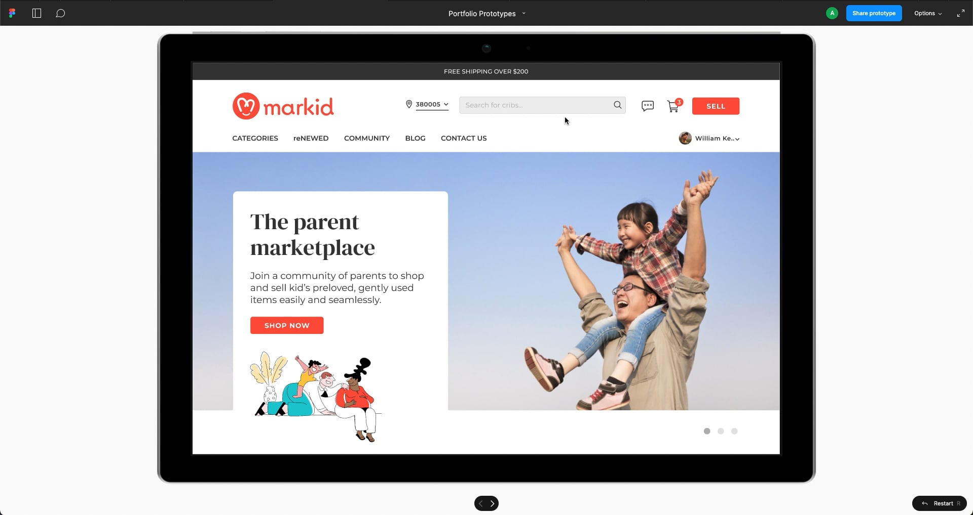 Markid Buying a Product on Vimeo