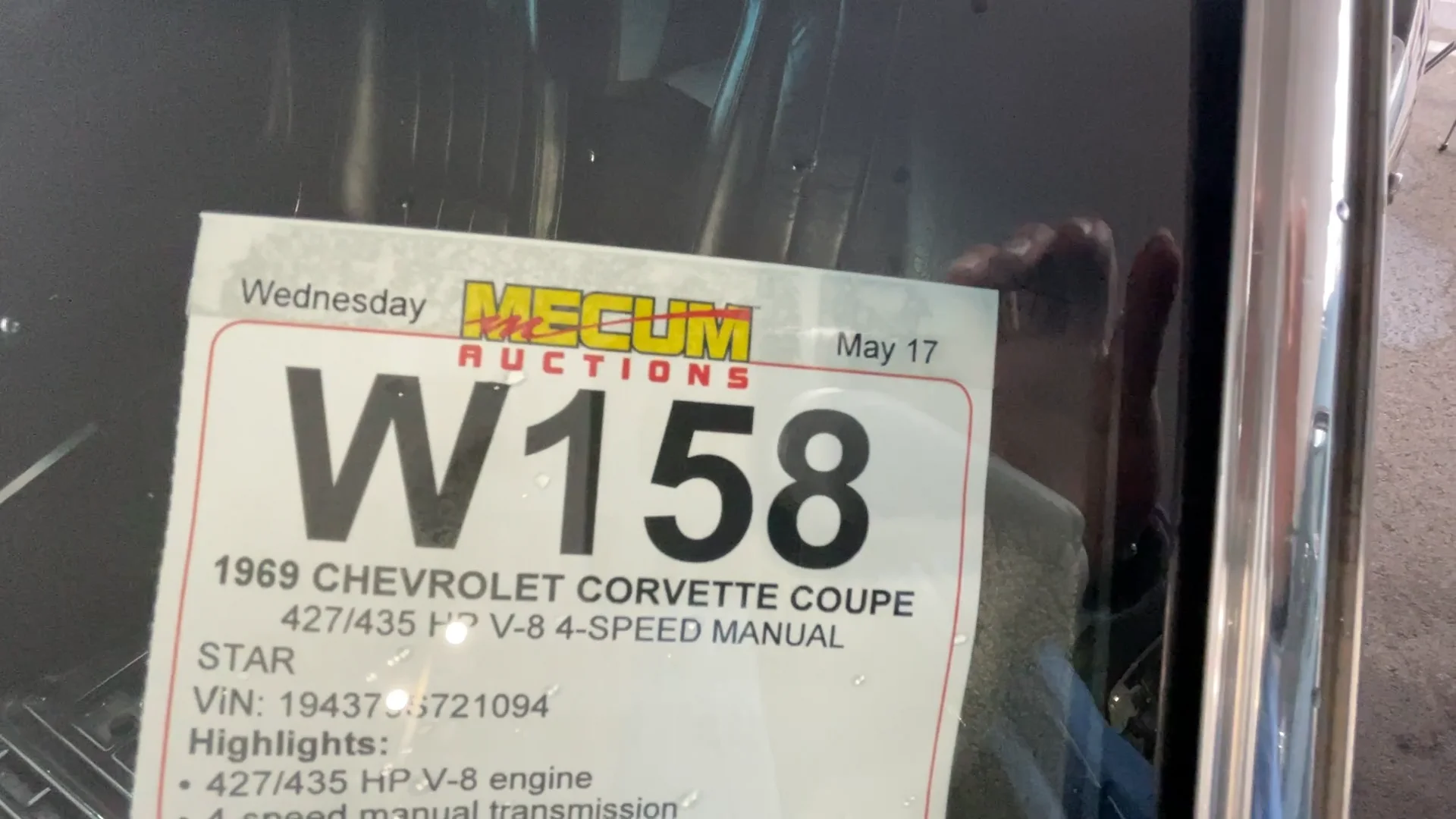 W158 - 1969 Chevrolet Corvette Coupe on Vimeo