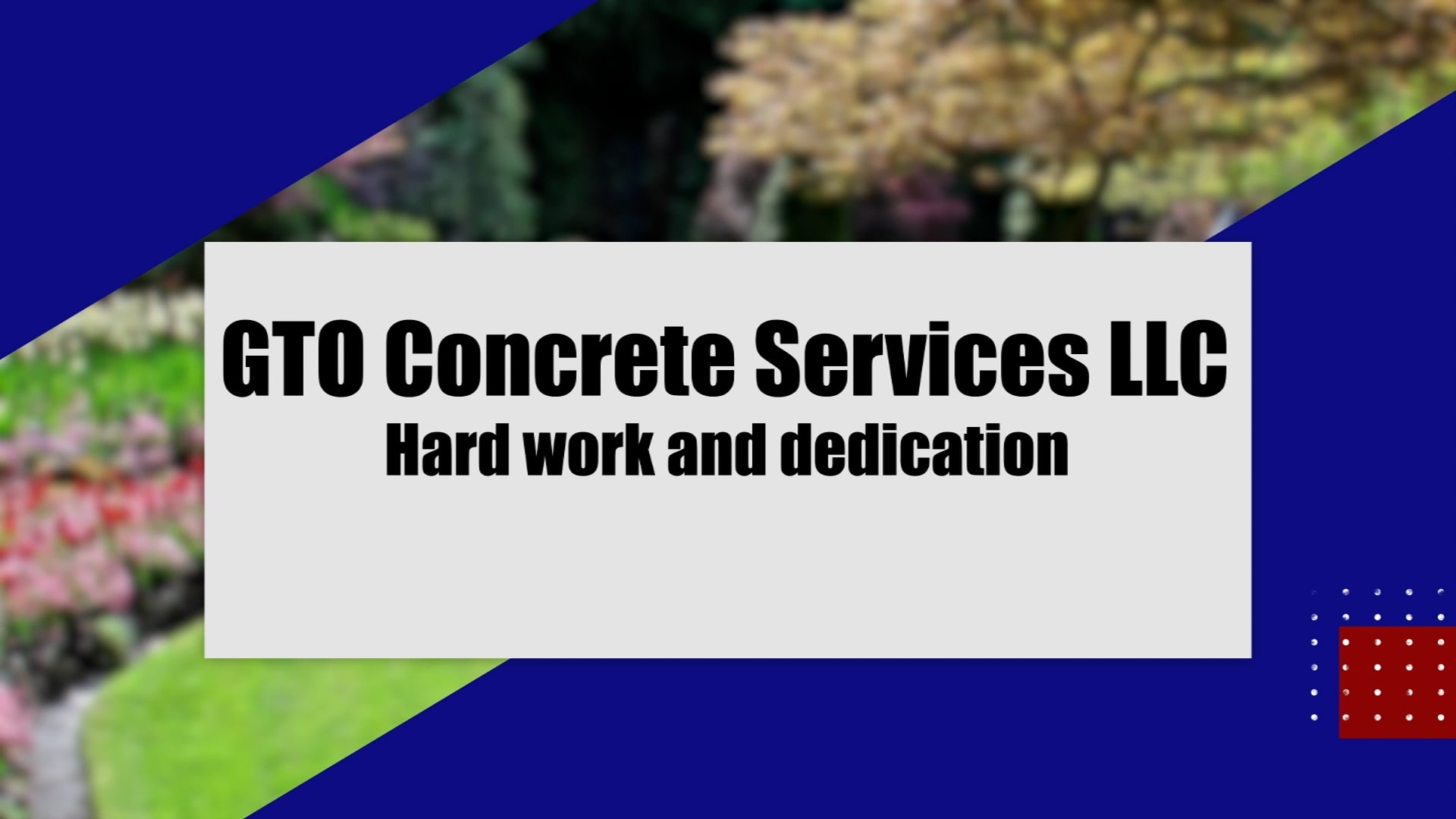 GTO Concrete Services LLC on Vimeo