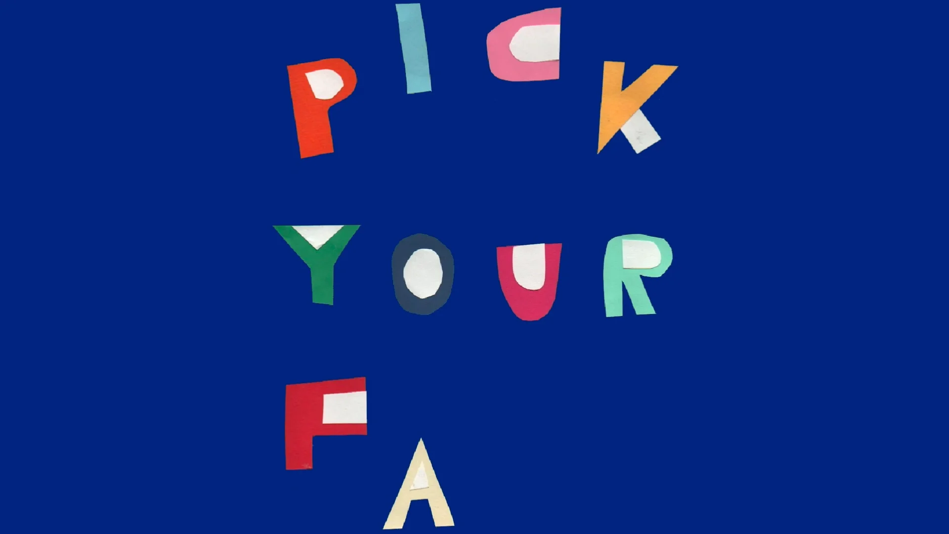 pick your face on Vimeo