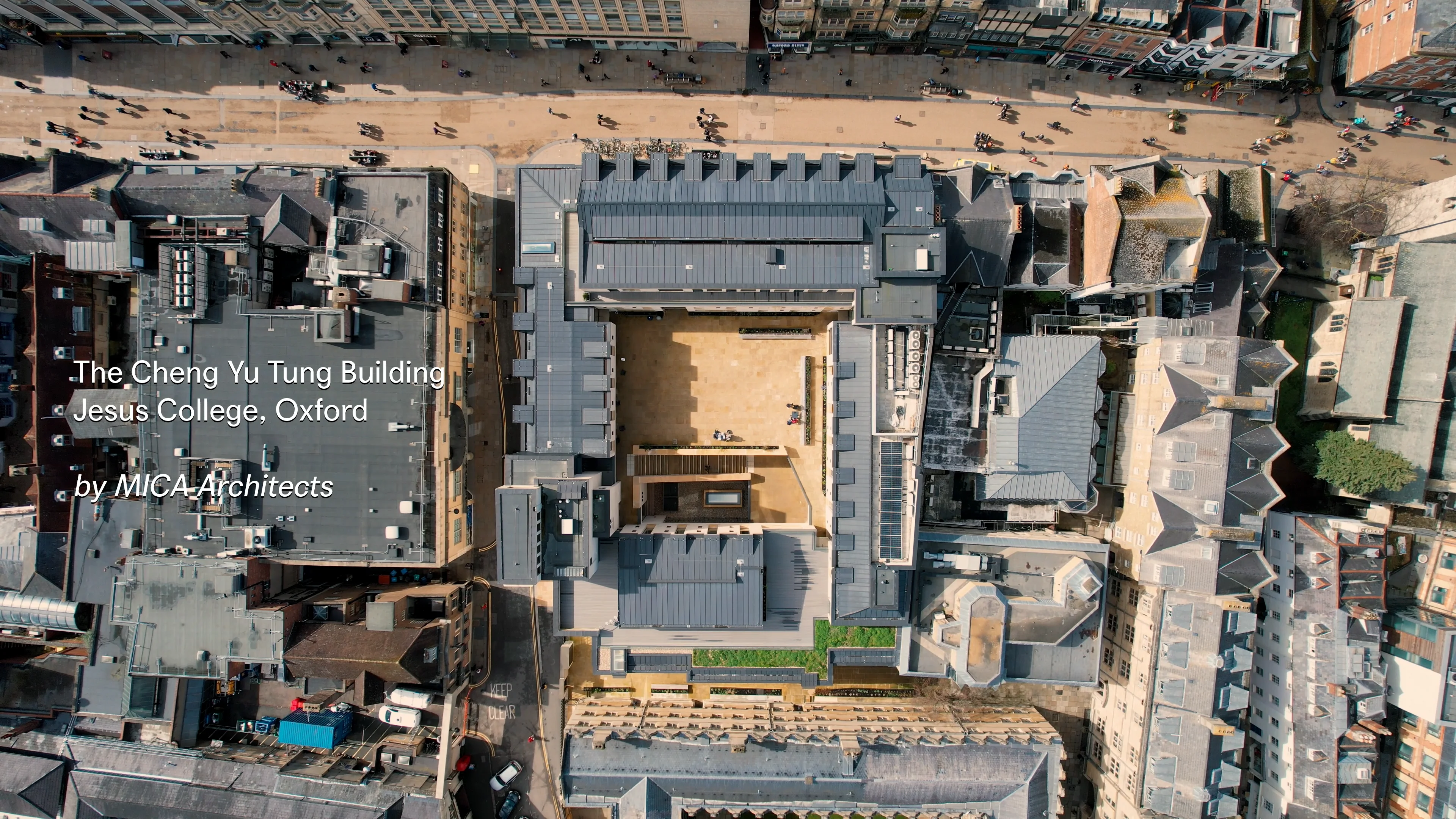 MICA Cheng Yu Tung Building, Jesus College Oxford on Vimeo