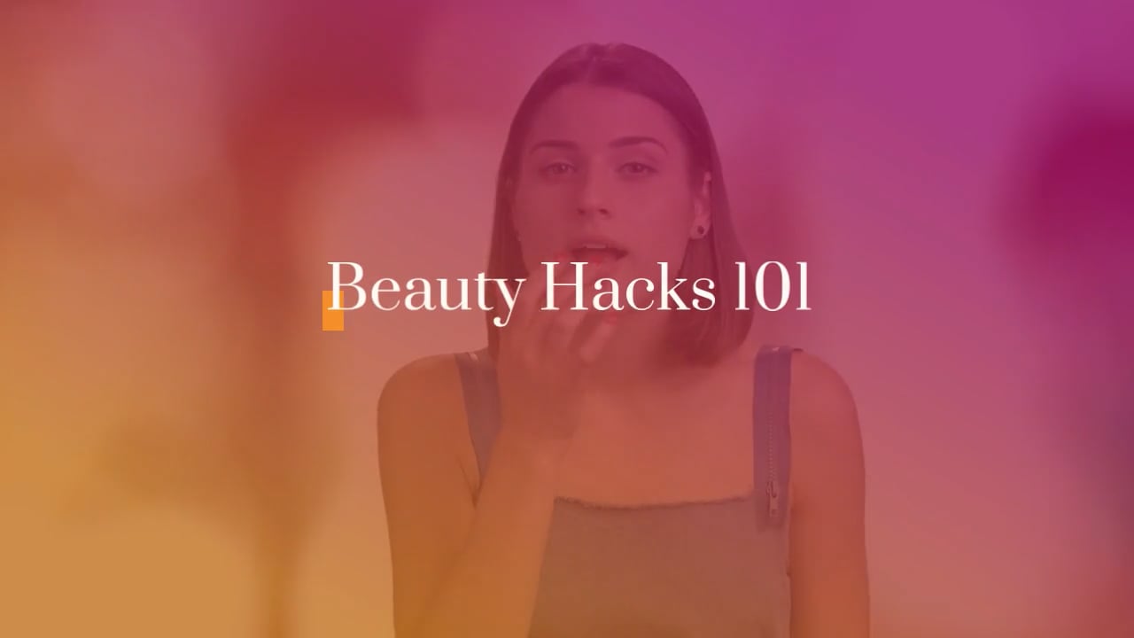 Beauty Hacks 101 Tips and Tricks for Flawless Skin on Vimeo