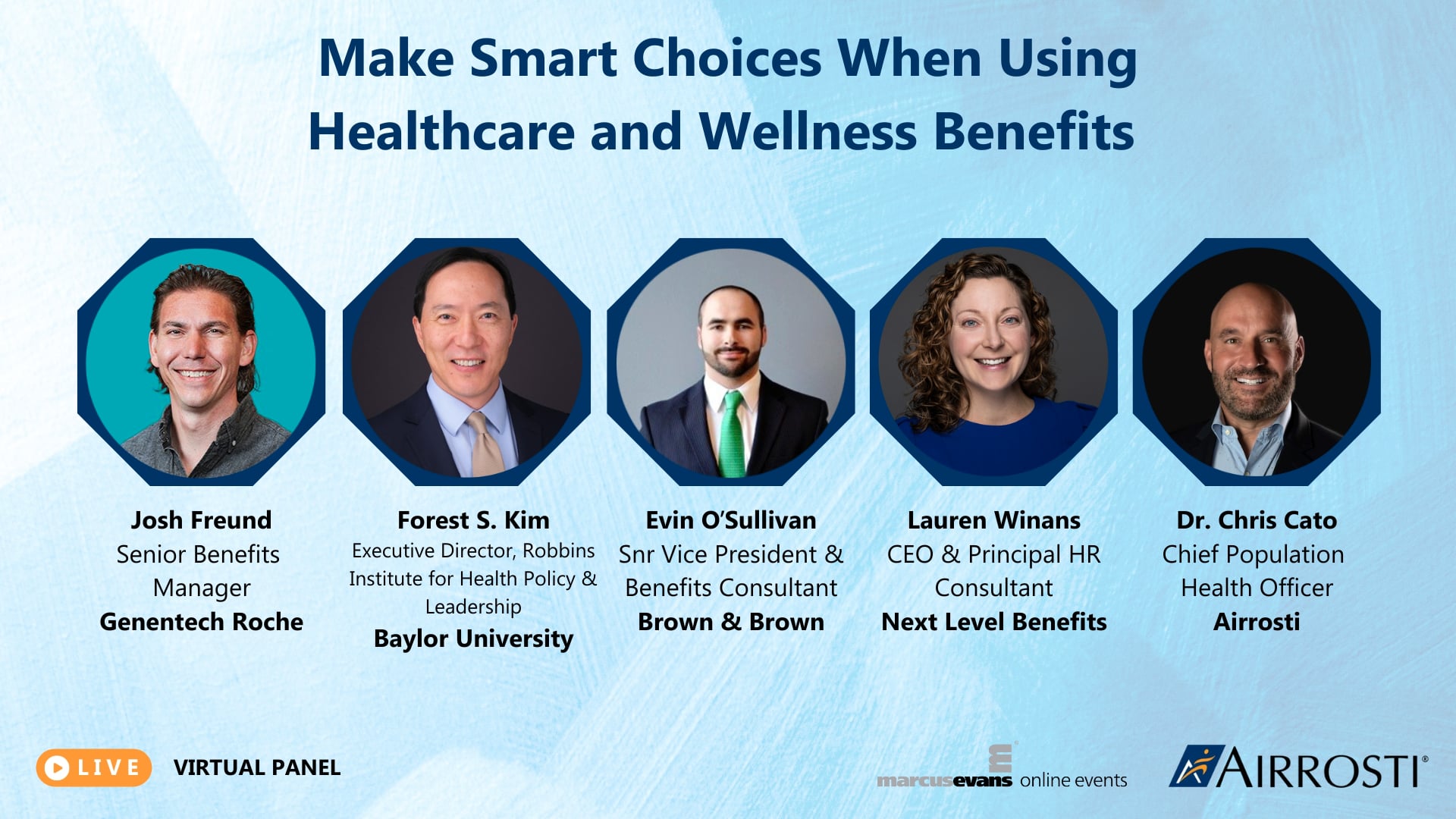 marcus evans HR Insights - Make Smart Choices When Using Healthcare and ...