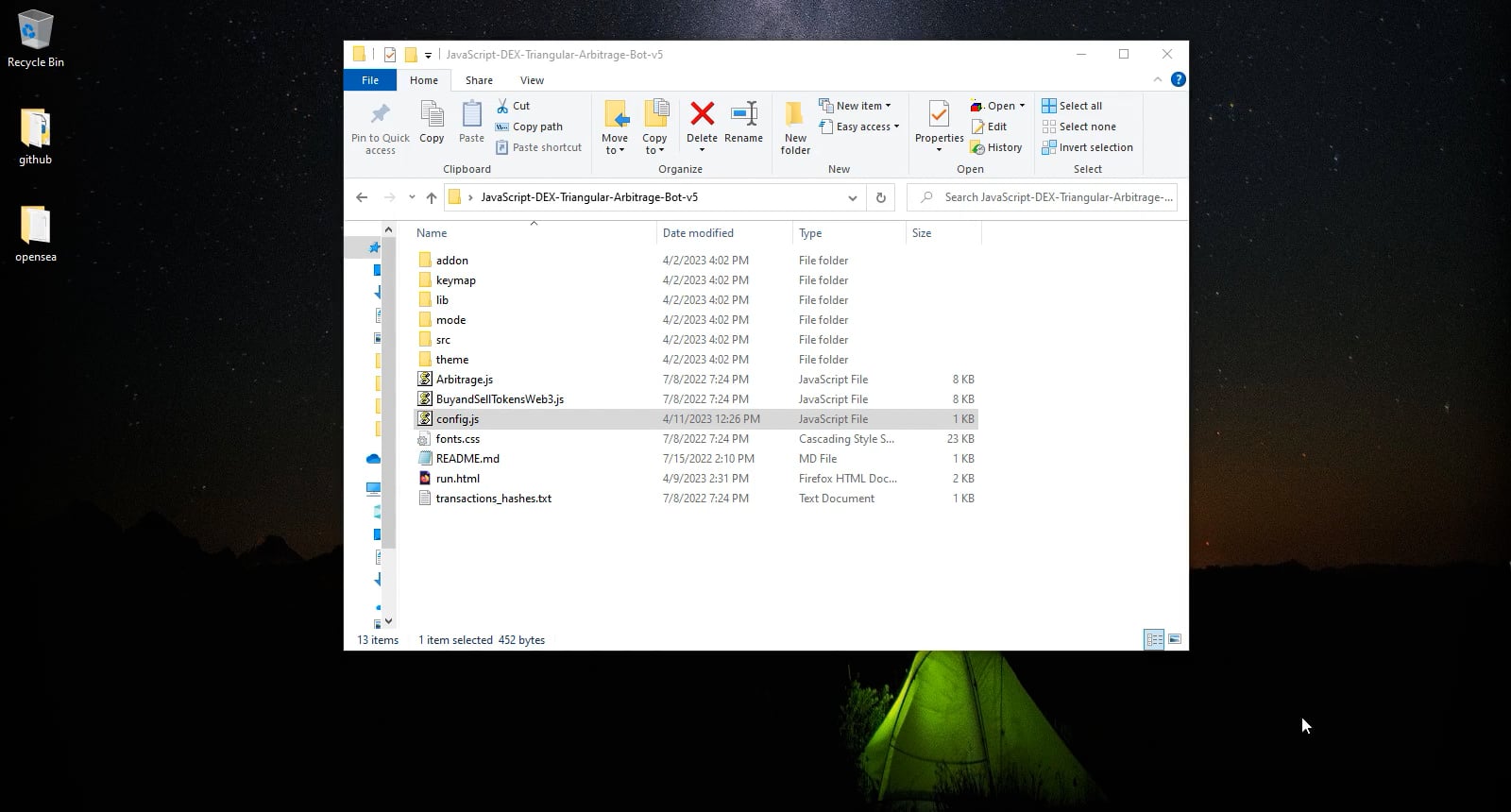 How to Config the JavaScript-DEX TriArb Bot v5 Open-Source and Profitable on Vimeo