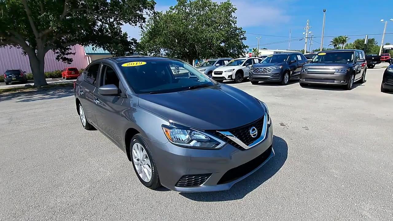 SOLD - USED 2019 NISSAN SENTRA SV CVT at Vero Beach Mitsubishi (USED) # ...