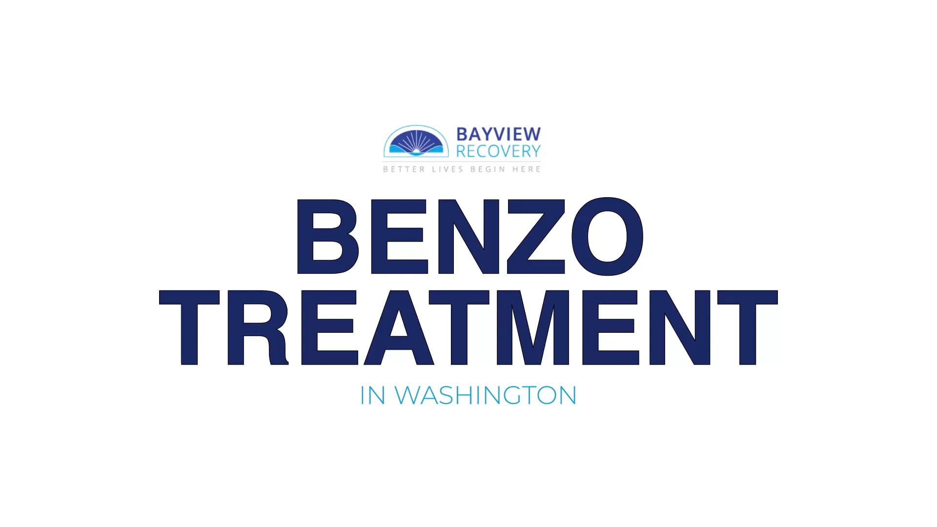 Benzodiazepine Addiction Treatment - Bayview Recovery, WA on Vimeo