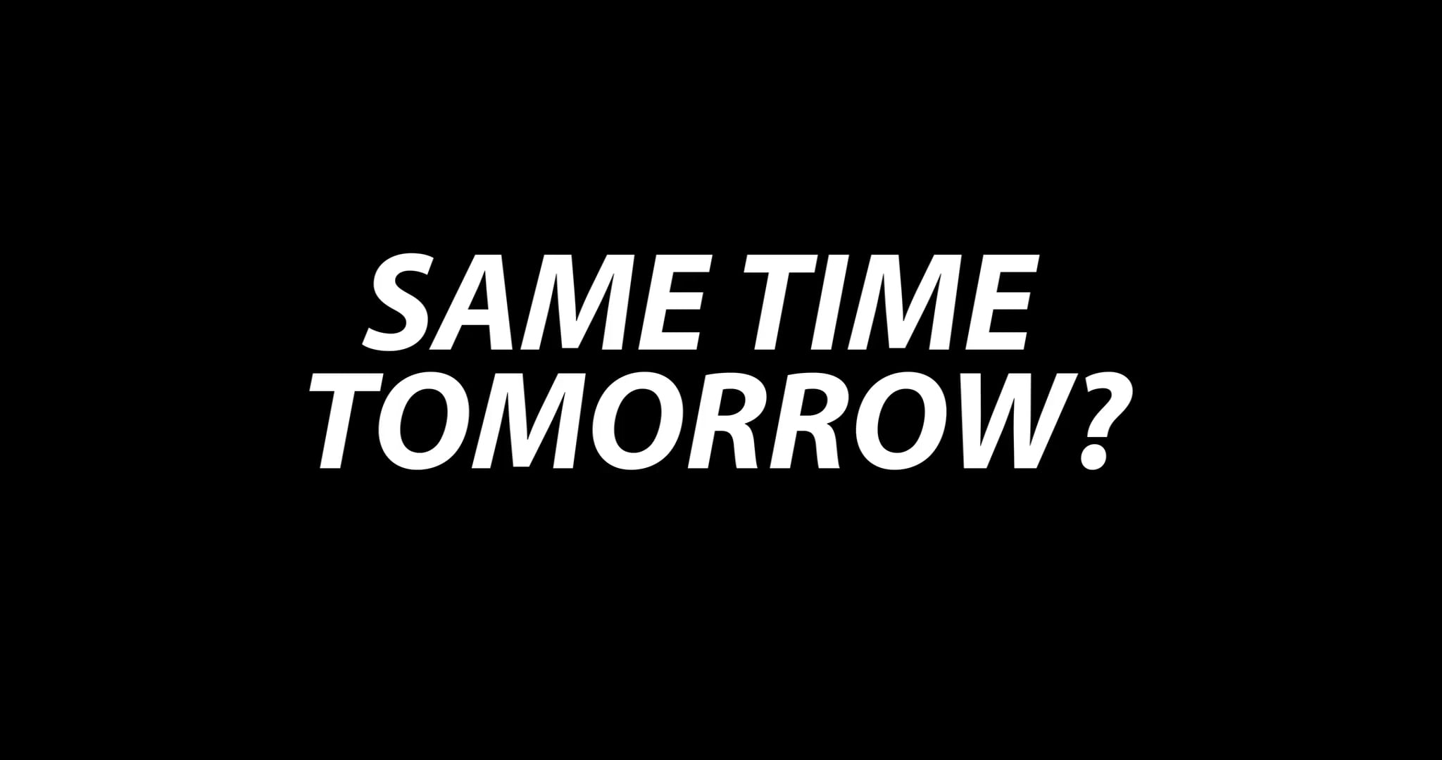 SAME TIME TOMORROW lamar h lr on Vimeo