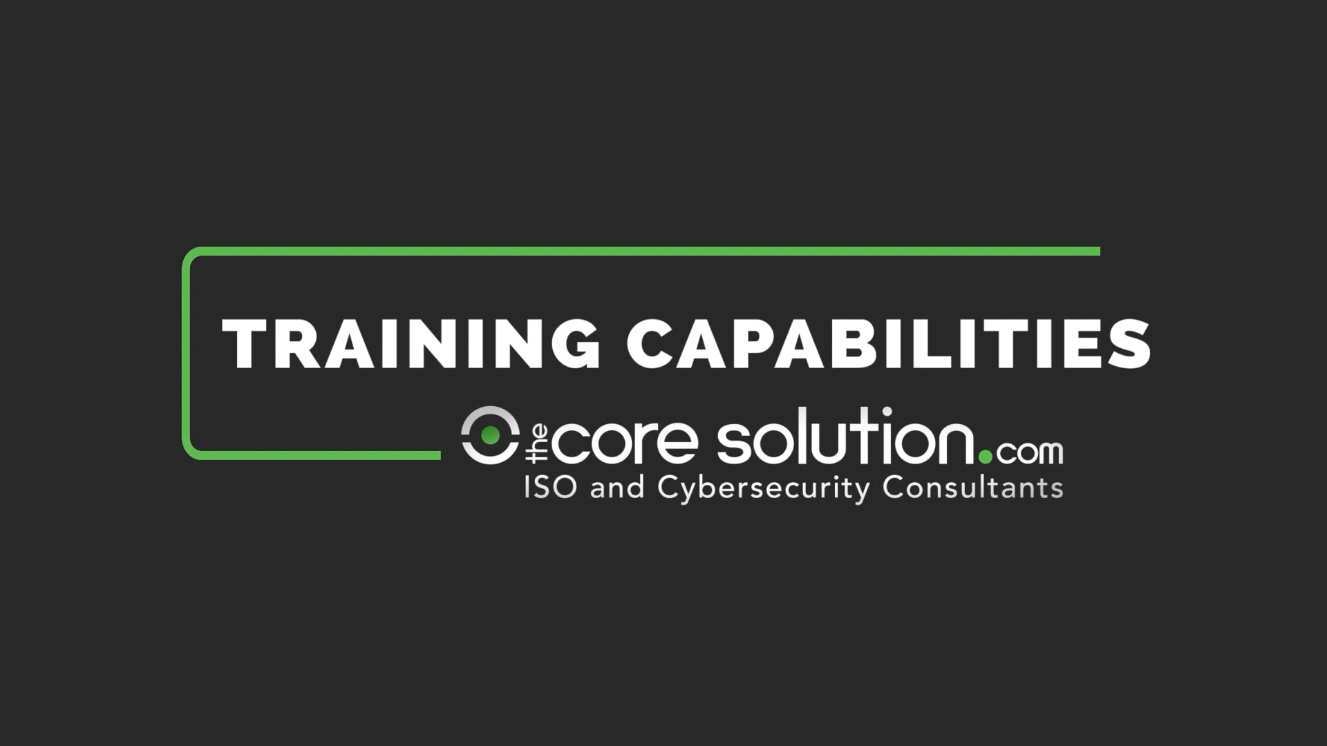 Training Capabilities Promo on Vimeo