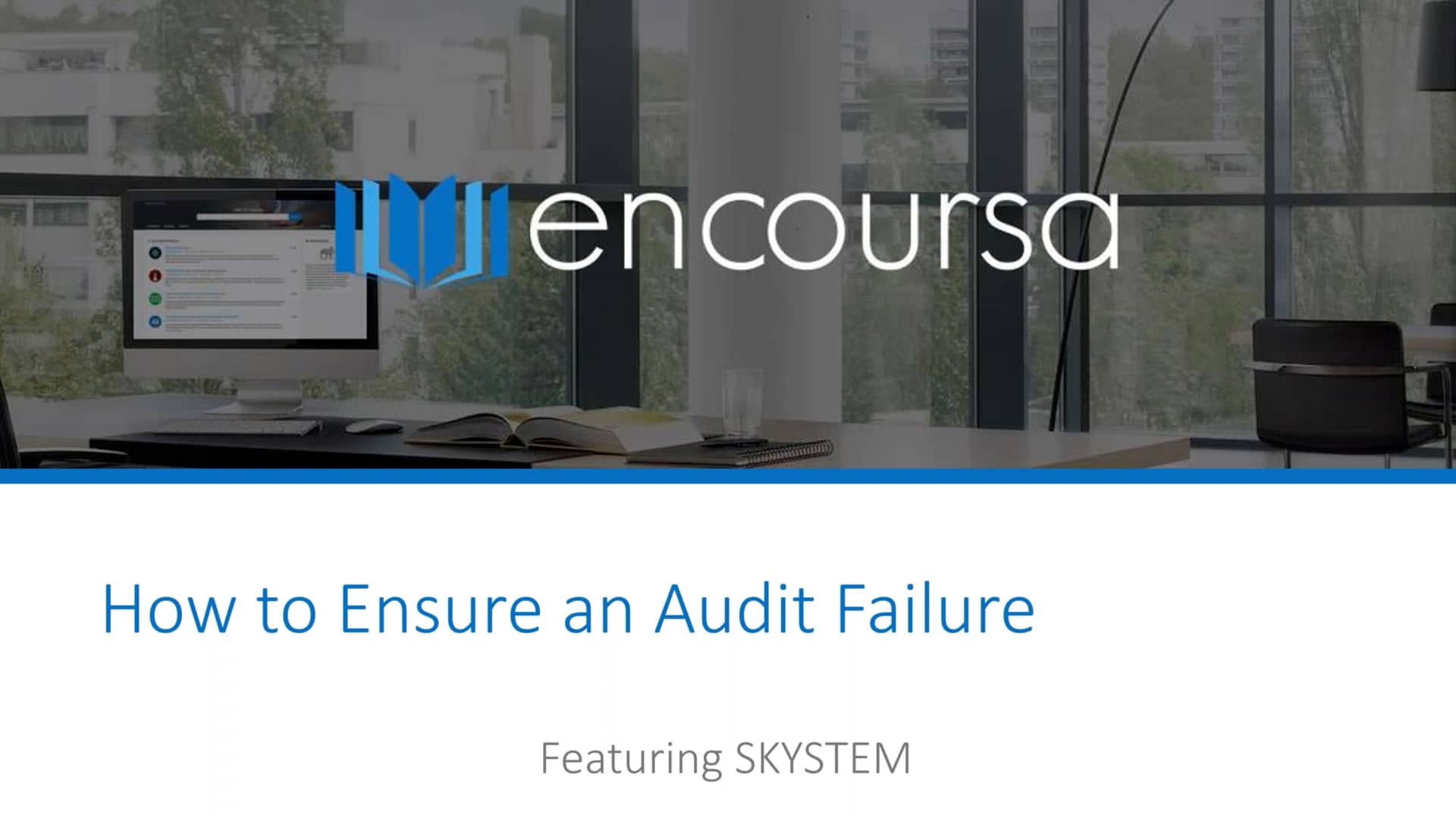 How to Ensure an Audit Failure on Vimeo