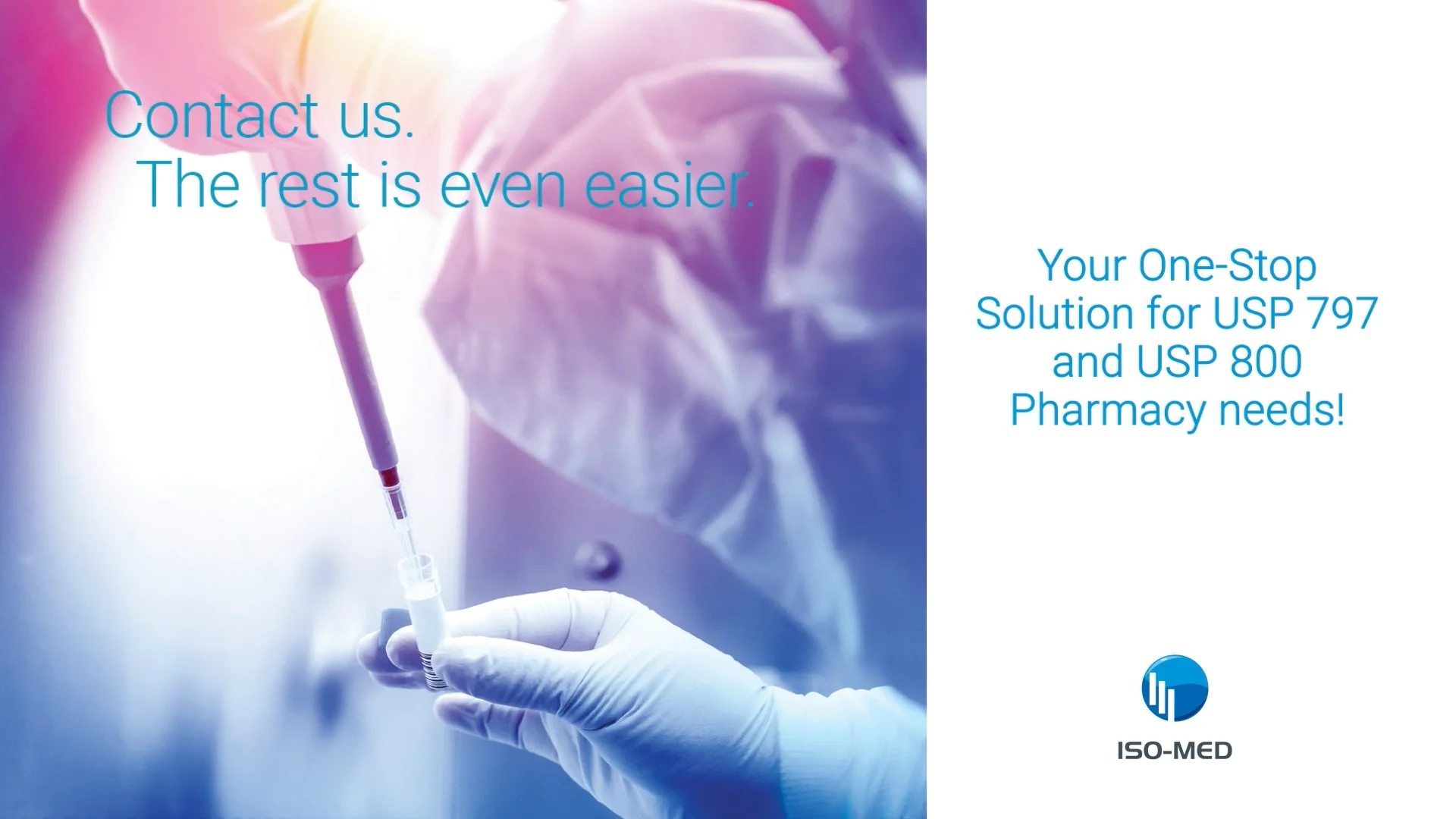 Cleanrooms - ISO-MED | Contact Us. The Rest Is Even Easier. | 20Ways ...