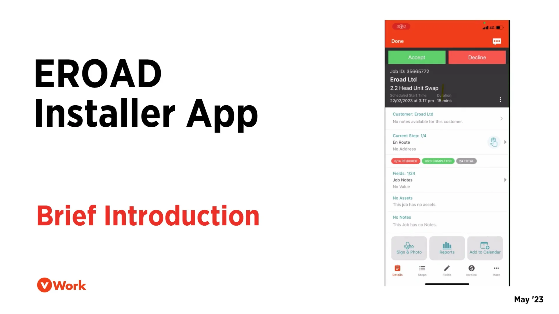 EROAD Installation App - an Introduction