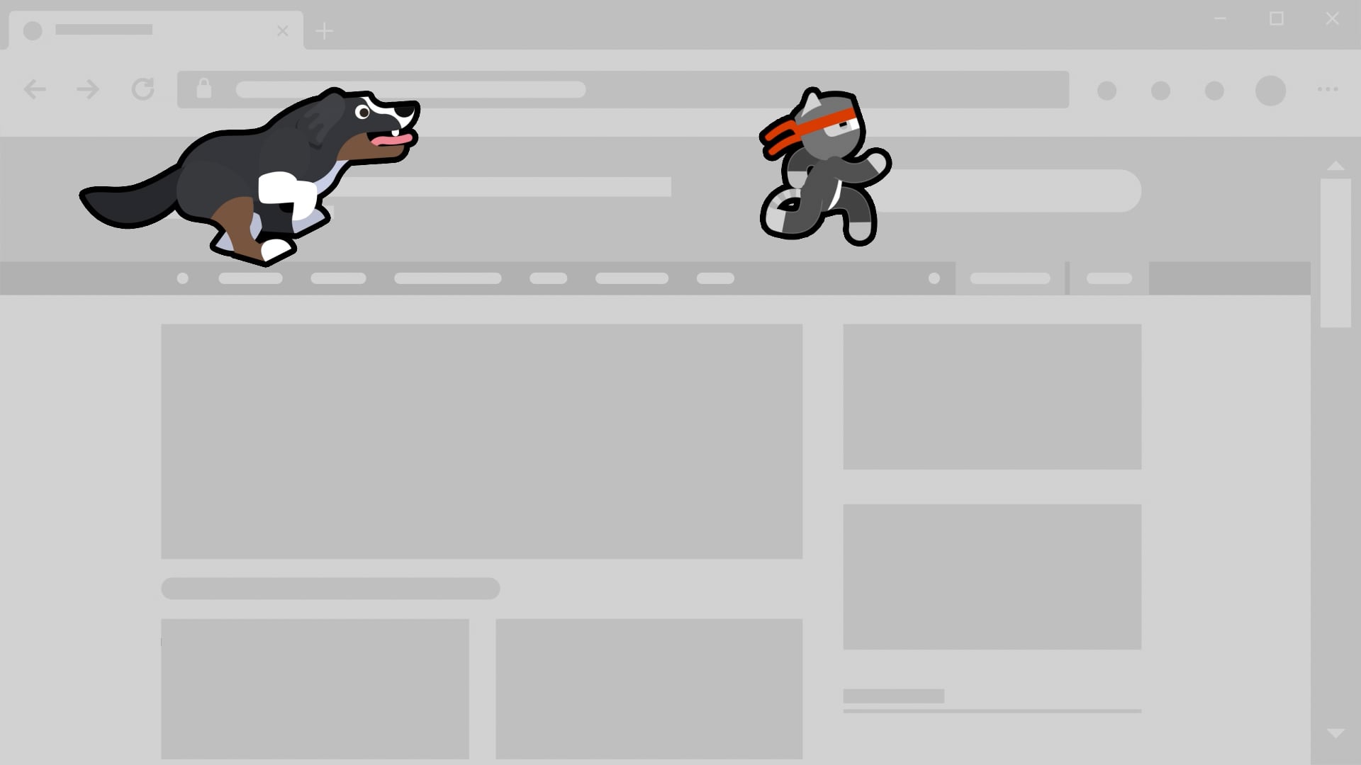 NinjaCat dog chase SWAG on Vimeo