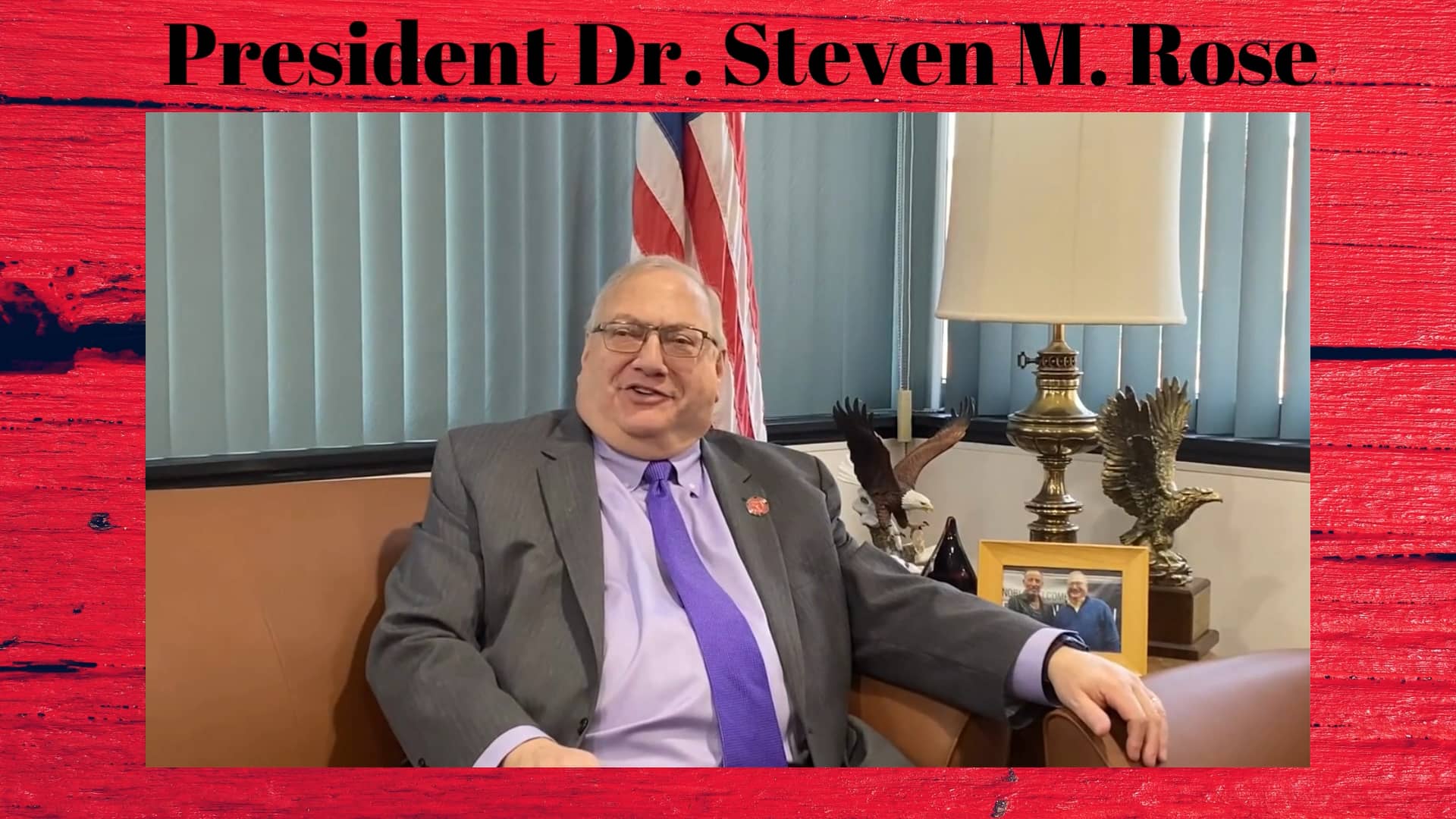 President Dr. Steven Rose (1) on Vimeo