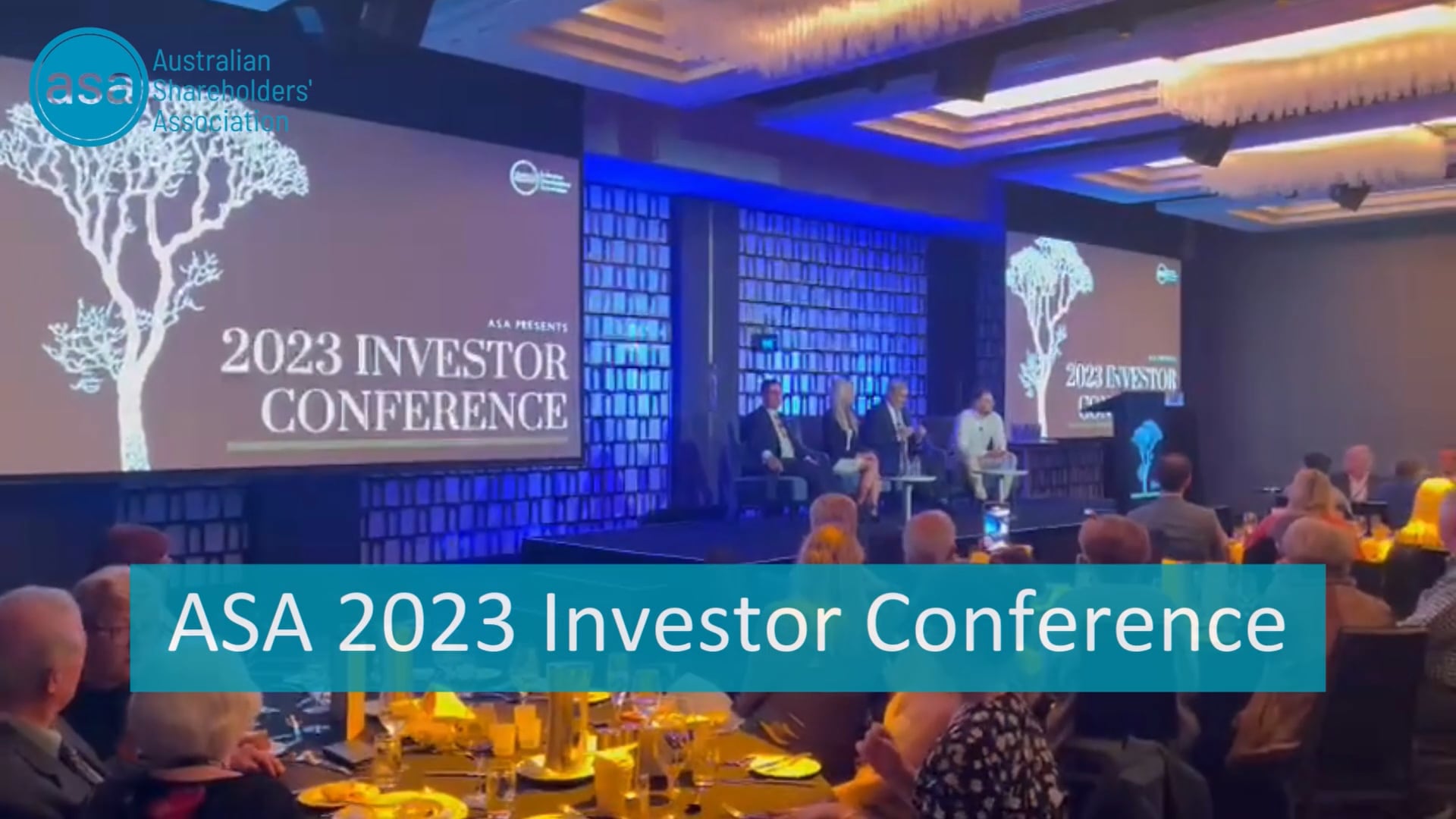 ASA 2023 Investor Conference: Gala Dinner & Awards Night on Vimeo