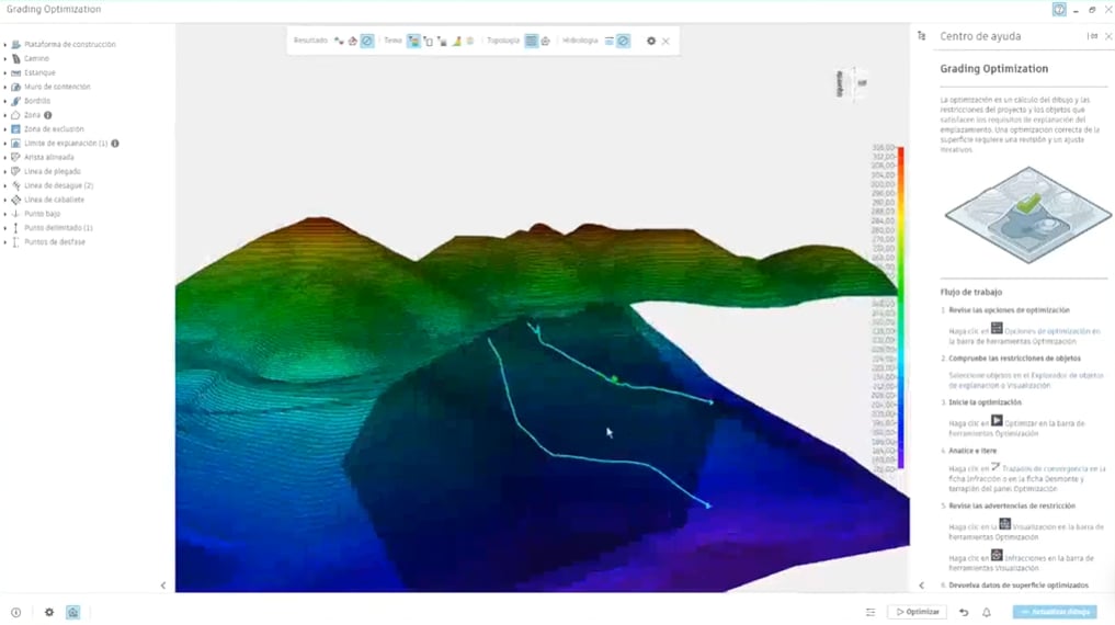 Grading optimization en AutoCAD Civil 3D on Vimeo
