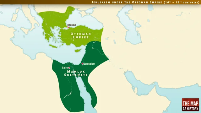 Ottoman Turks Map