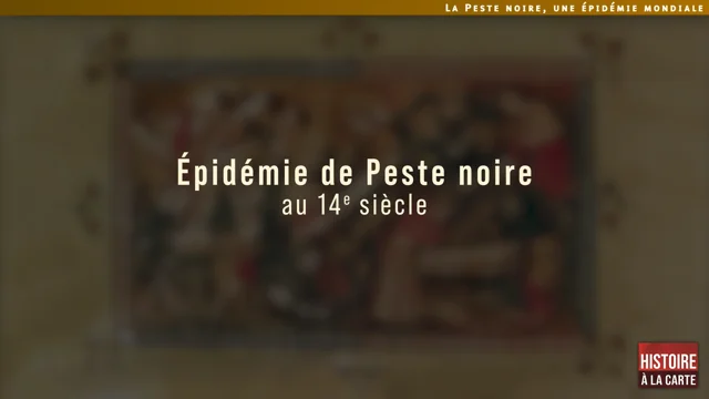 Carte Du Monde De La Peste Bubonique