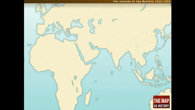 Afro Eurasia Blank Map