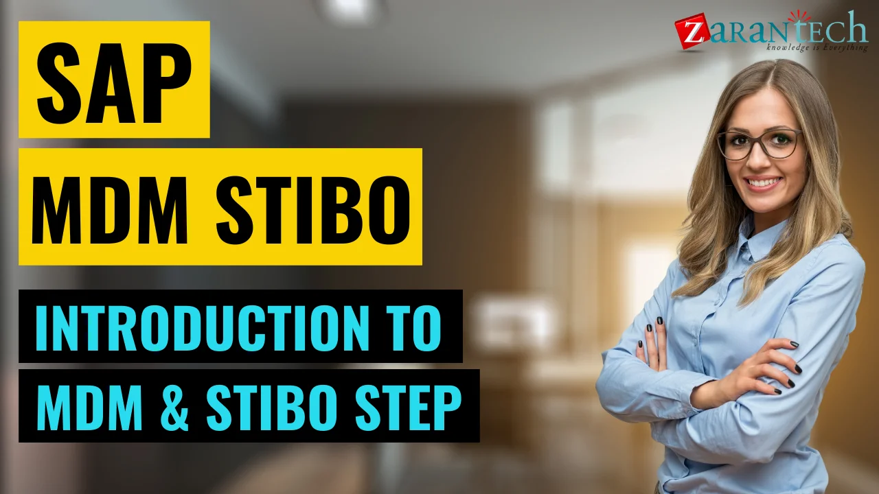Introduction to MDM & Stibo Step - SAP MDM Stibo Training