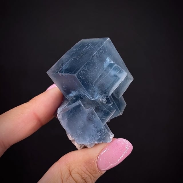 Italian Blue Fluorite Mineral Specimens