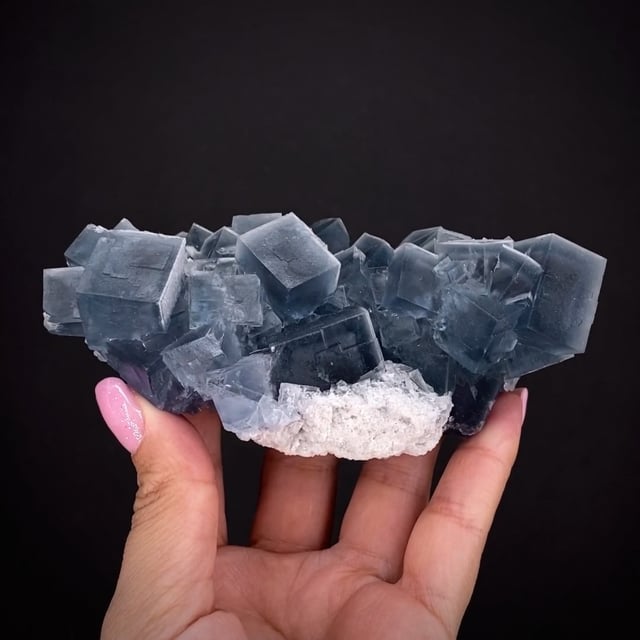 Italian Blue Fluorite Mineral Specimens