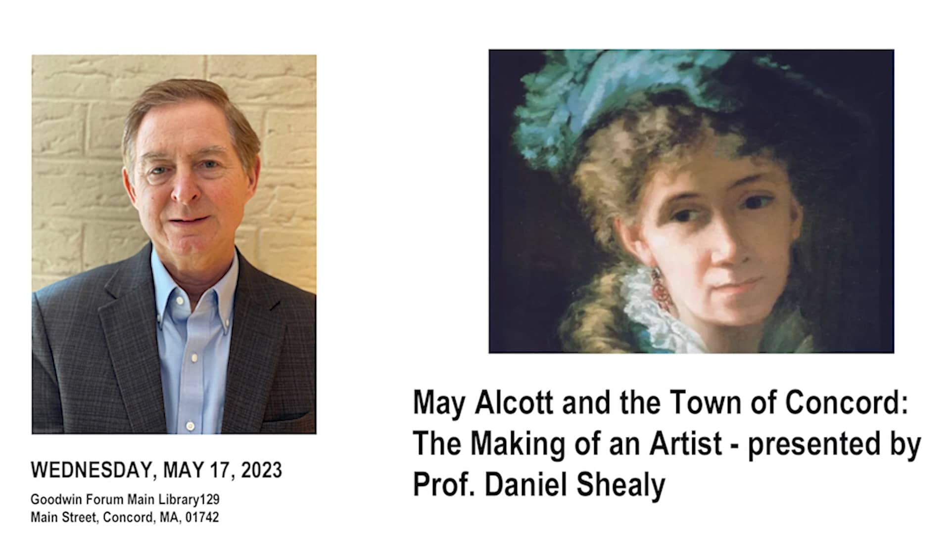 May Alcott and the Town of Concord: The Making of an Artist on Vimeo