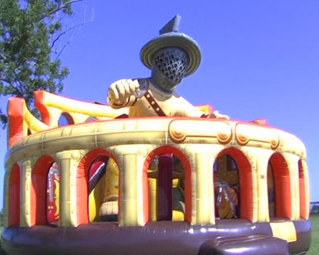 Gladiator Obstacle Course | Sky High Party Rentals | 281-606-5867 on Vimeo