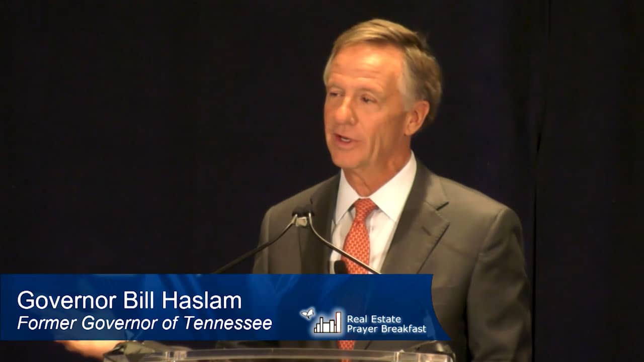 Governor Bill Haslam (former Governor of Tennessee) on Vimeo