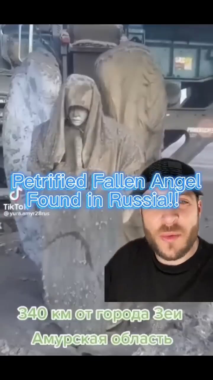 Russian Worker Finds Petrified Fallen Angel!? on Vimeo
