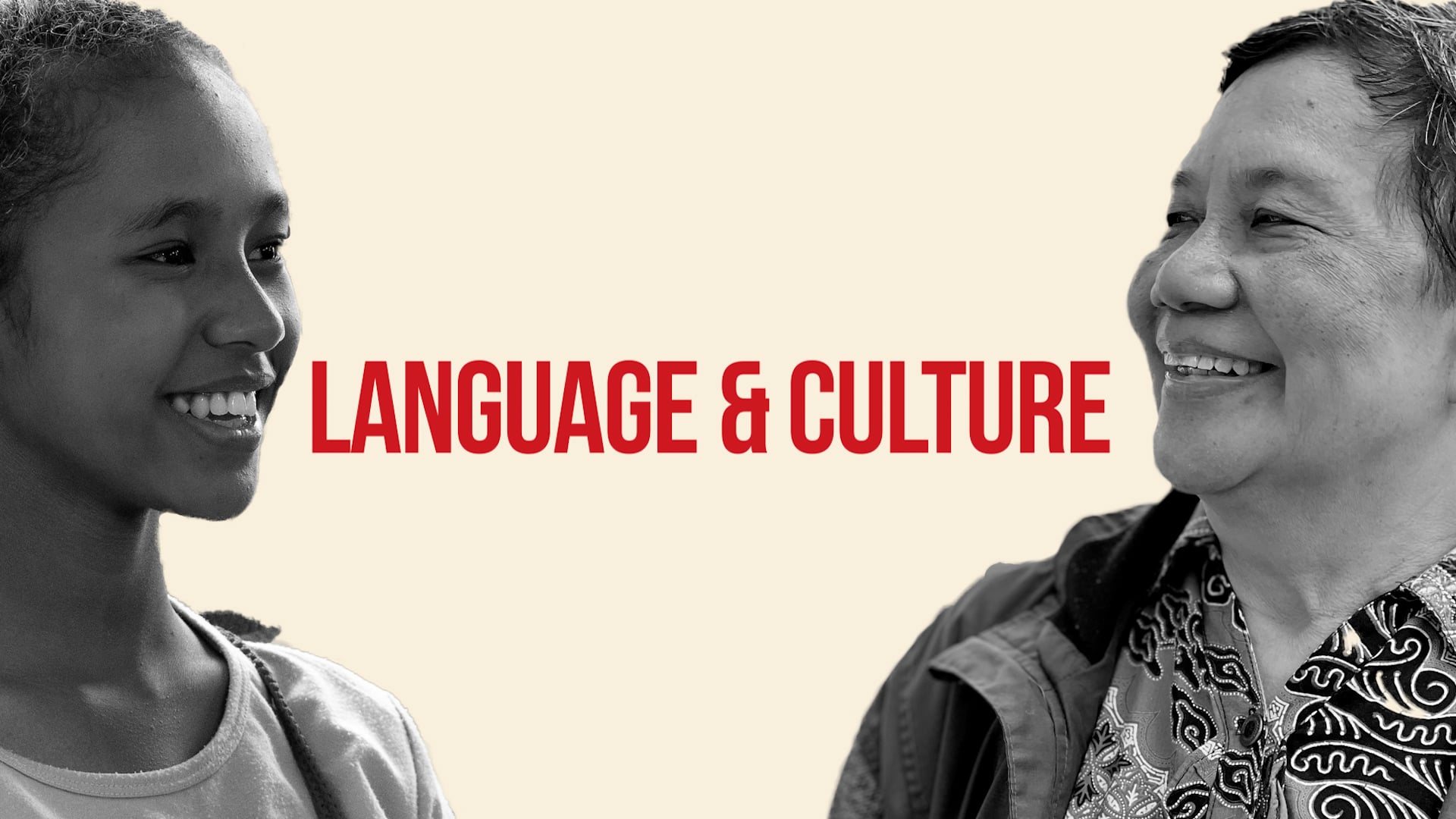 Language and culture on Vimeo