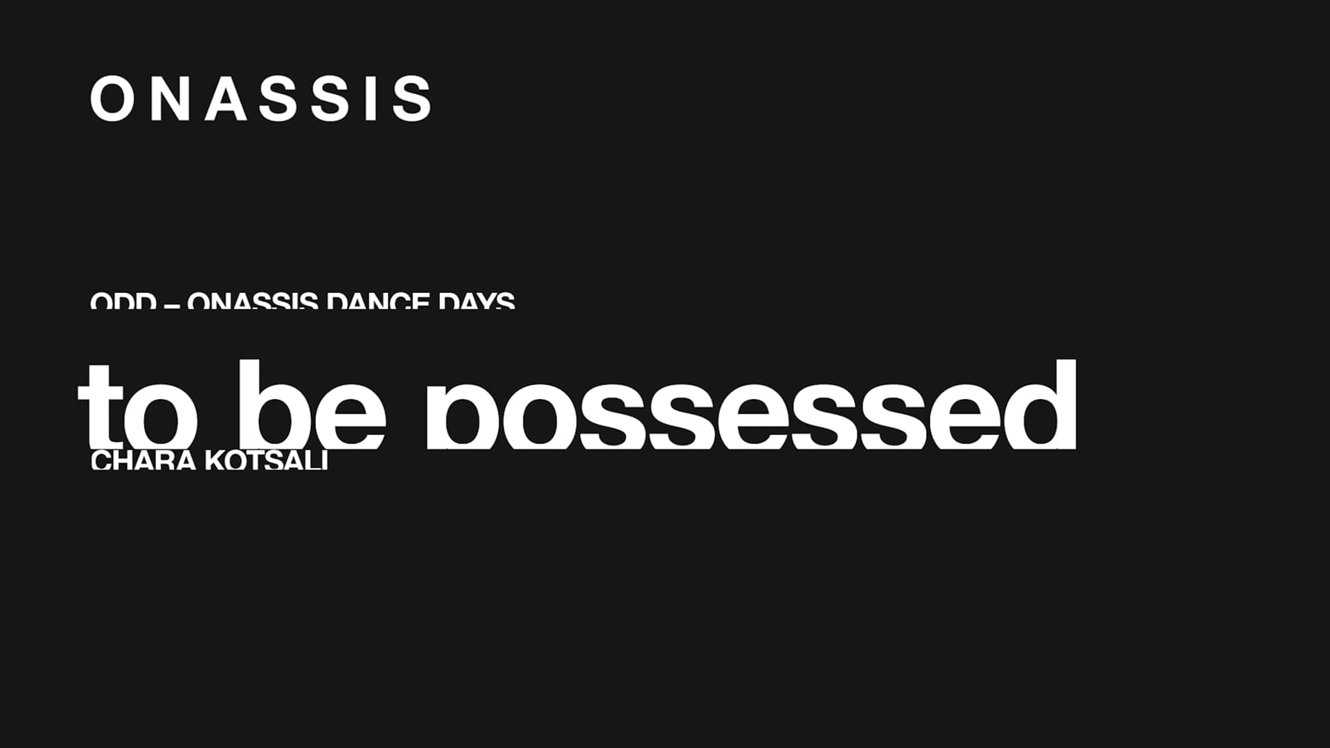 To Be Possessed - Chara Kotsali (trailer) on Vimeo