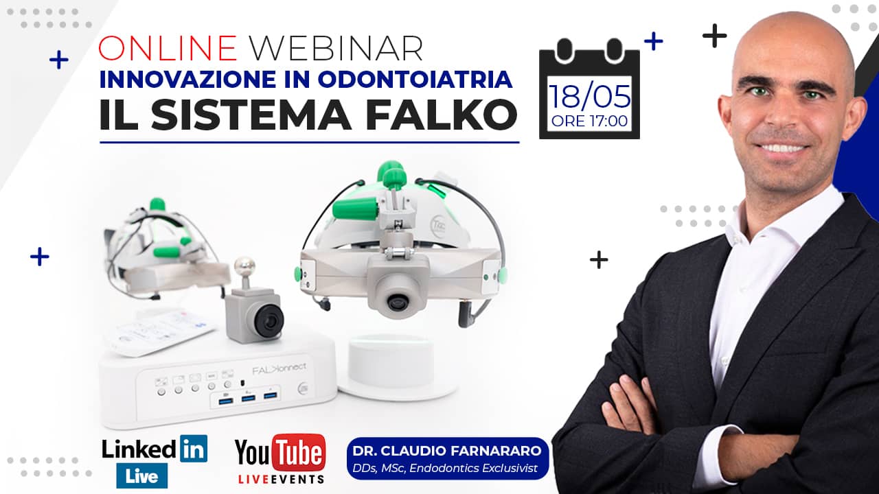WEBINAR Dr Claudio Farnararo | Innovazione in odontoiatria: il sistema FALKO | WEBINAR FALKO ...