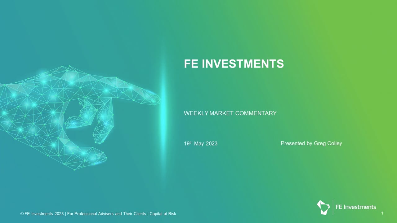 FE Investments Weekly Market Commentary 19 May 2023 on Vimeo