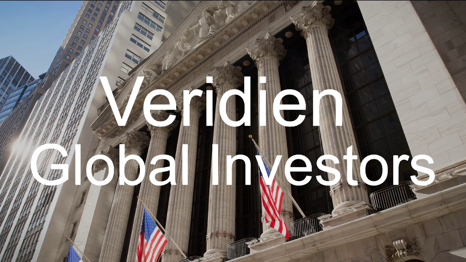 Veridien Global Investors Rings The Closing Bell® on Vimeo