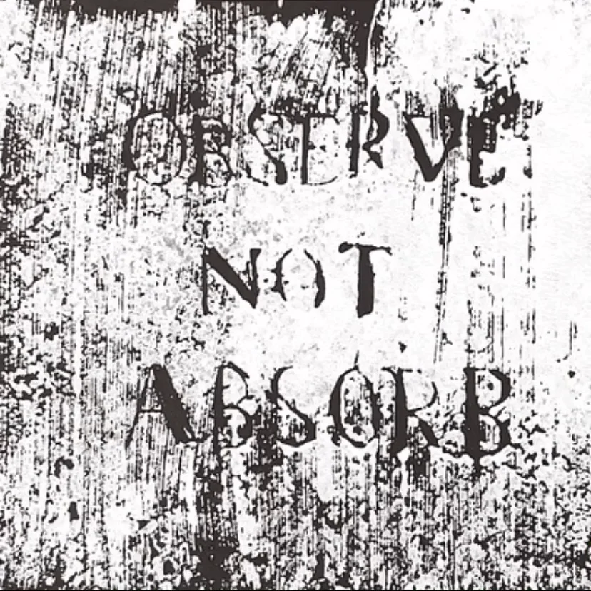 'OBSERVE NOT ABSORB' GIF